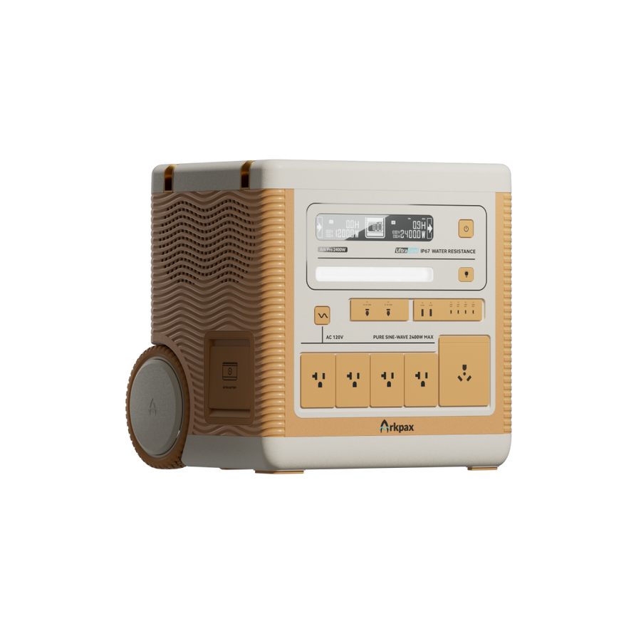 Arkpax Ark PRO: IP67 Rating Professional - Grade Solar Generator - Arkpax