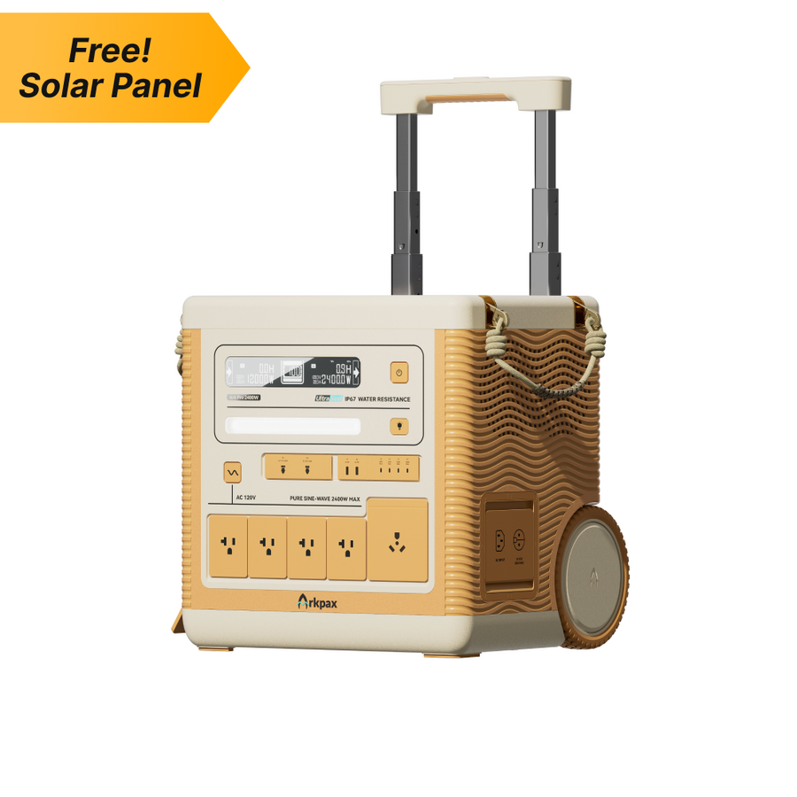 Arkpax Ark Pro: IP67 Rating Professional - Grade Solar Generator - Arkpax